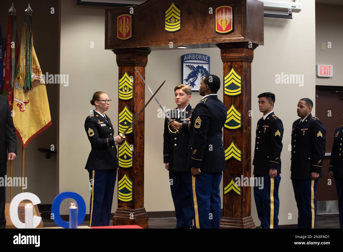 Sgt. Coy Dobie, 3rd Battalion, 321st Field Artillery Regiment, is ...