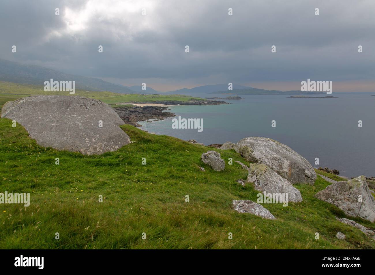 The Rough Coastline at Mealasta, Lewis, Isle of Lewis, Hebrides, Outer ...