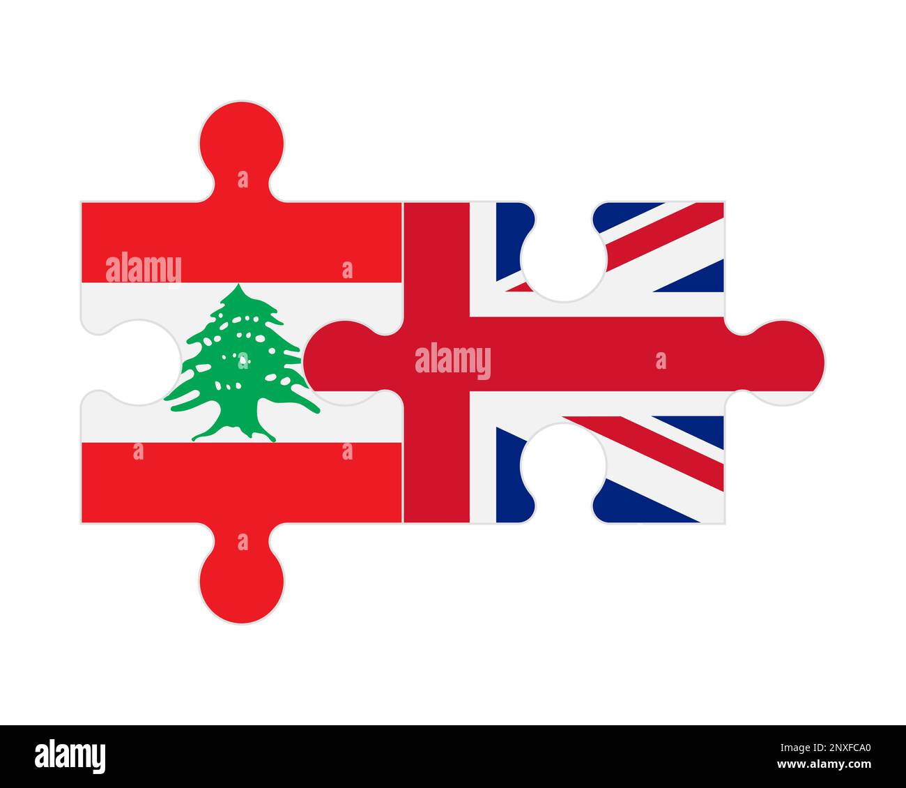 United states lebanon flag Stock Vector Images - Alamy