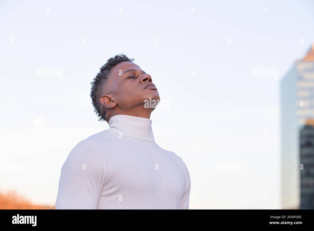 Deep breathing outside hi-res stock photography and images - Alamy