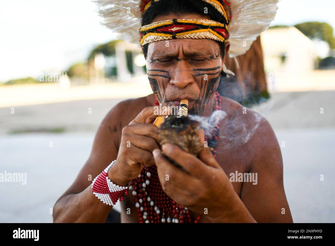 Pataxo Indians STF trial - Indigenous people of the Pataxo tribe are ...