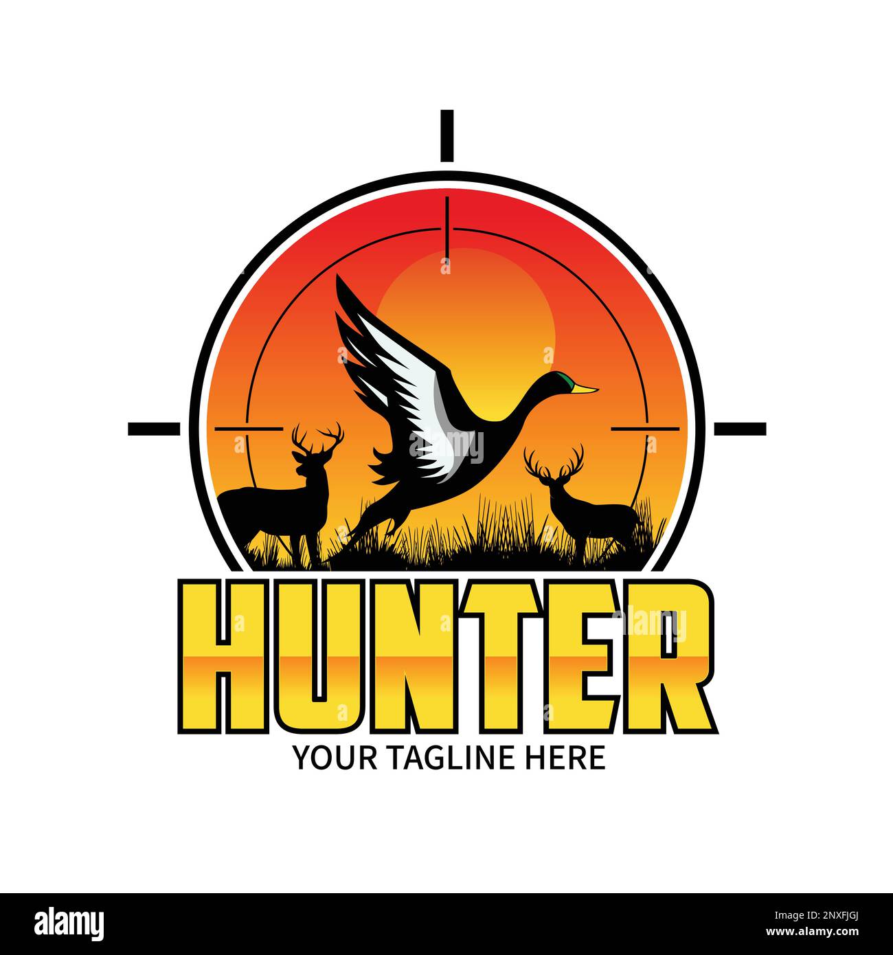 Rifle shoots Stock Vector Images - Alamy