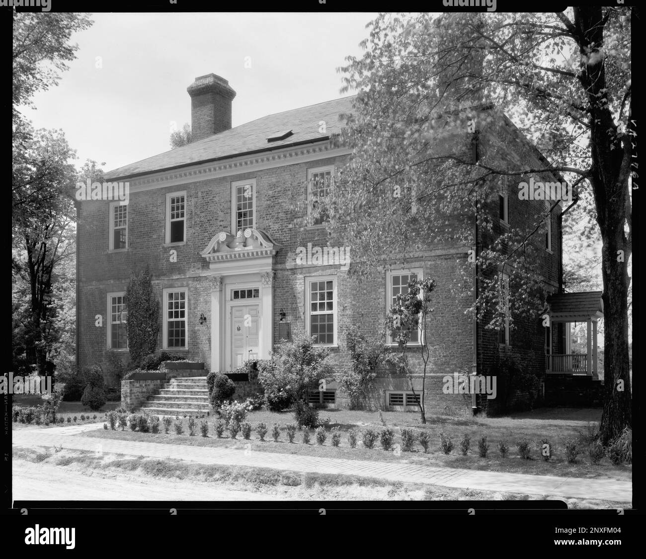 Wythe House, Williamsburg, James City County, Virginia. Carnegie Survey ...