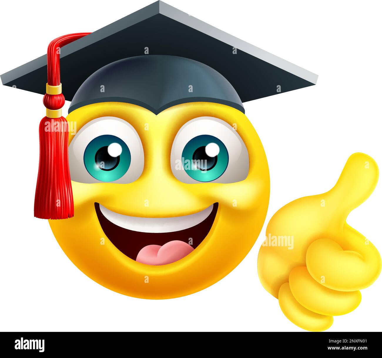 Education School College Graduate Emoji Emoticon Stock Vector Image ...