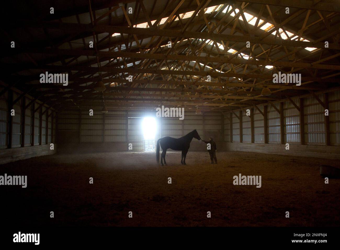 This photo taken Feb. 17, 2018, shows Kelly Epperson, Stir-N-Up Hope ...