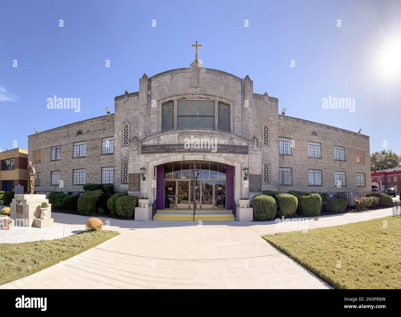 Exterior view of the Church of God in Christ, World Headquarters ...