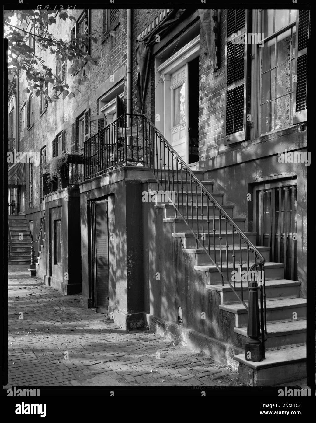 Marshall Row, Oglethorpe Avenue, Savannah, Chatham County, Georgia ...