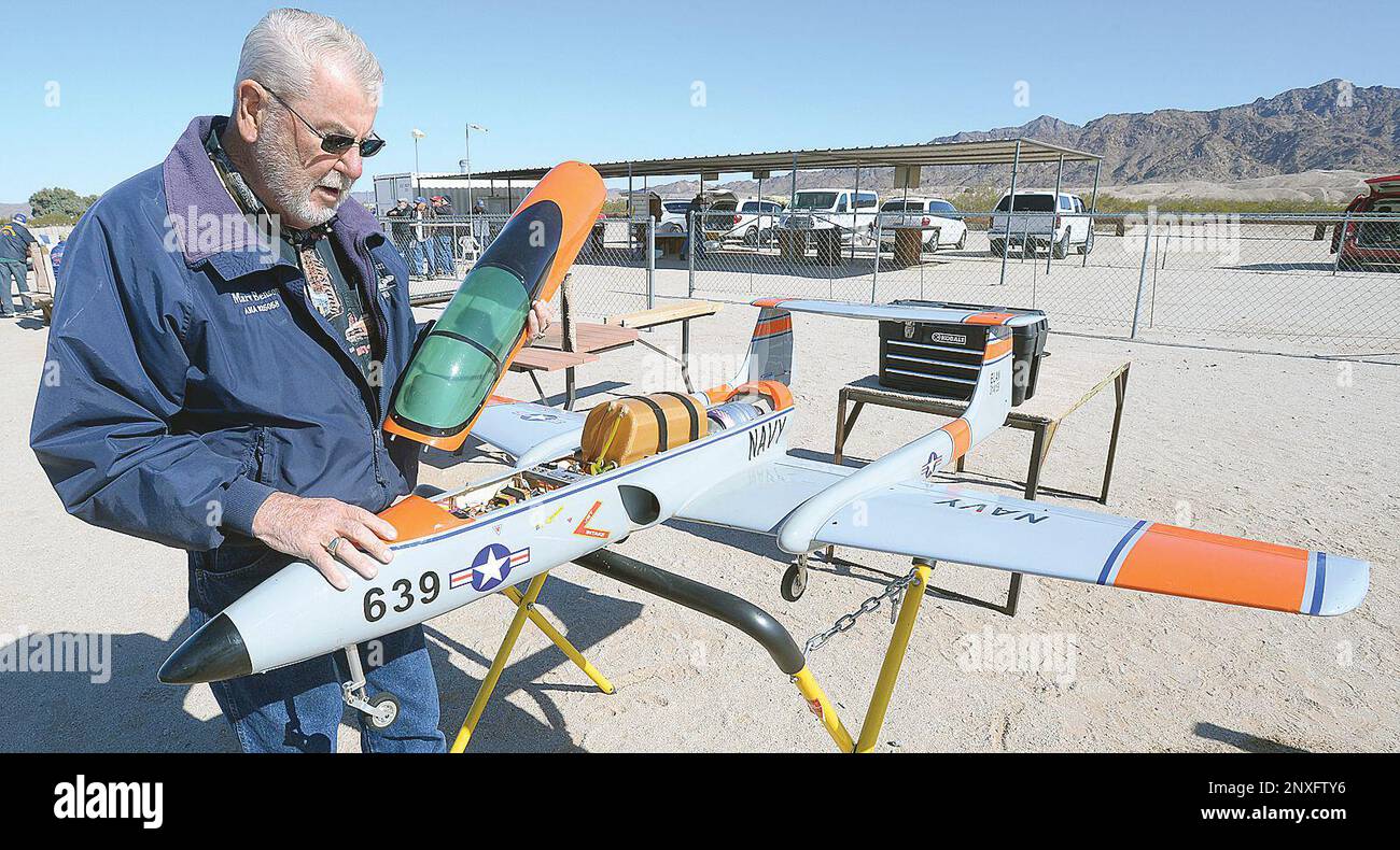 Marv Benson talks about his radio-controlled Boomerang Ean model jet ...