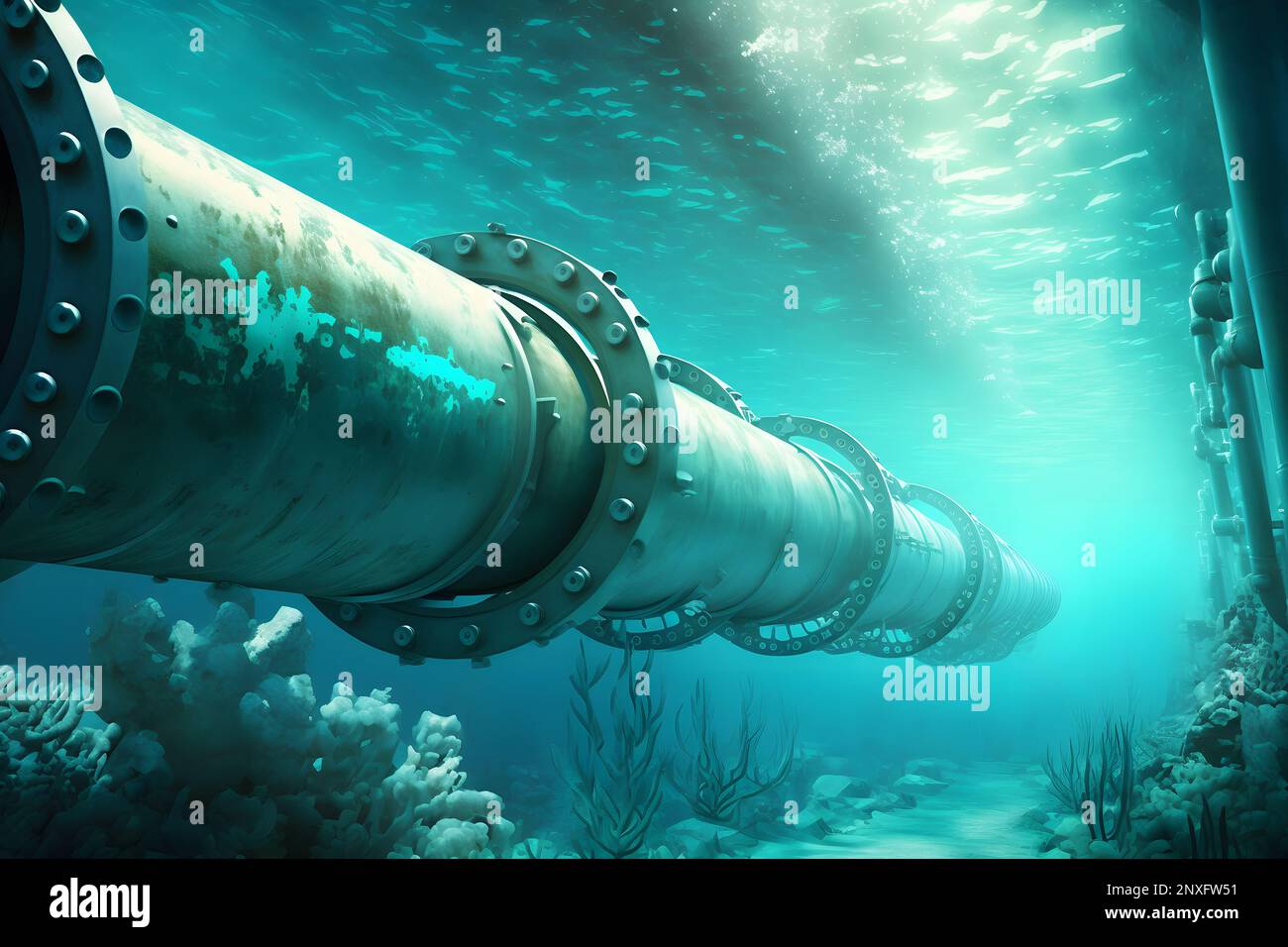 Gas fuel pipeline sabotage hi-res stock photography and images - Alamy