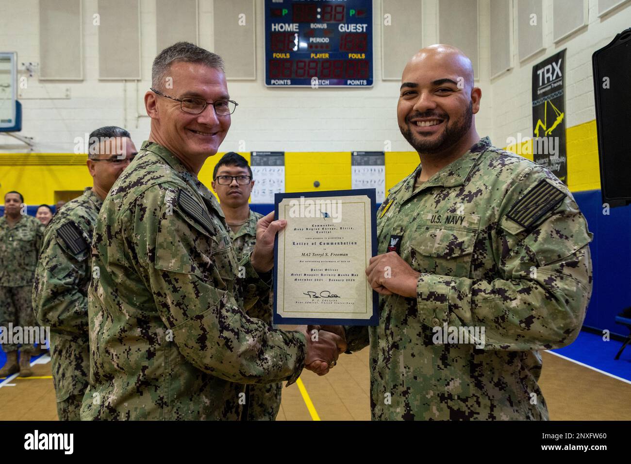 NAVAL SUPPORT ACTIVITY SOUDA BAY, Greece (Jan. 12, 2023) Master-at-Arms ...