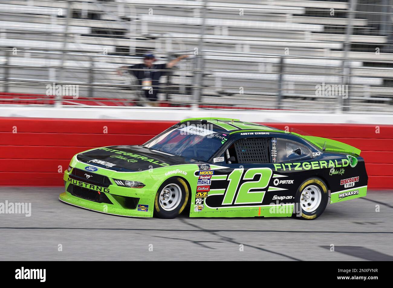 Austin Cindric, Team Penske, Fitzgerald Glider Kits Ford Mustang during ...