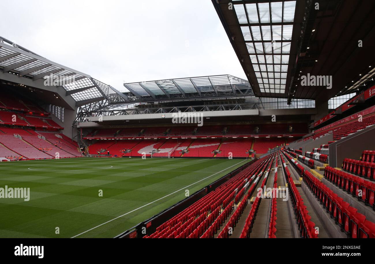 Anfield, Liverpool, Merseyside, UK. 1st Mar, 2023. Premier League Football, Liverpool versus ...