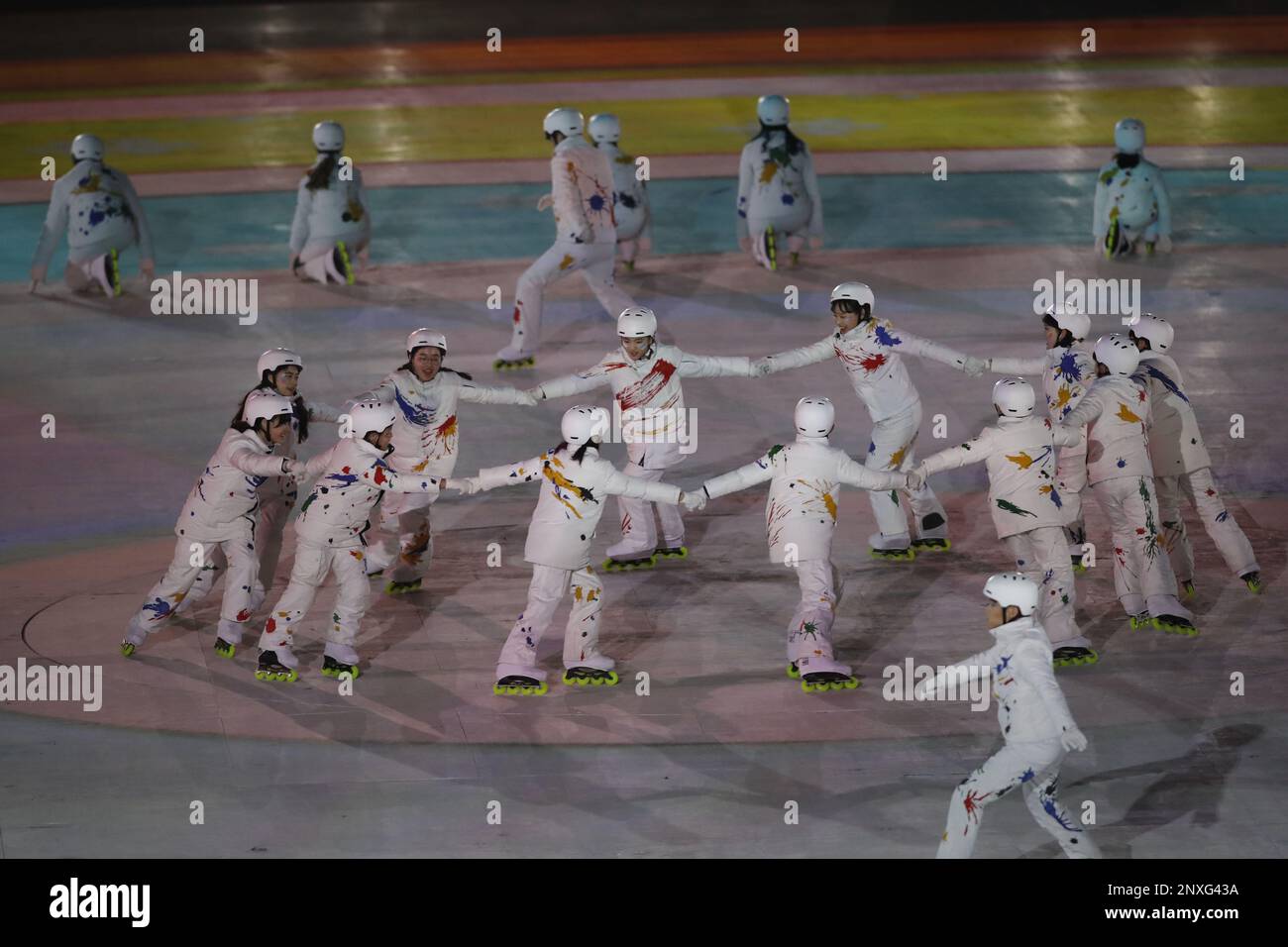 February 25, 2018 - Pyeongchang, KOREA - Closing ceremony for the ...