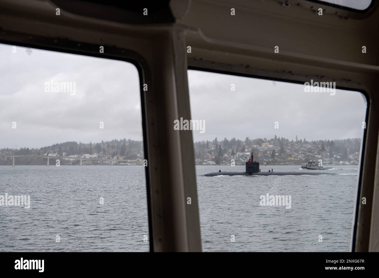 The Los Angeles-class fast-attack submarine USS Chicago (SSN 721 ...