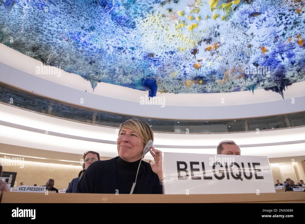 Minister for Development Cooperation and Metropolitan Policy Caroline ...