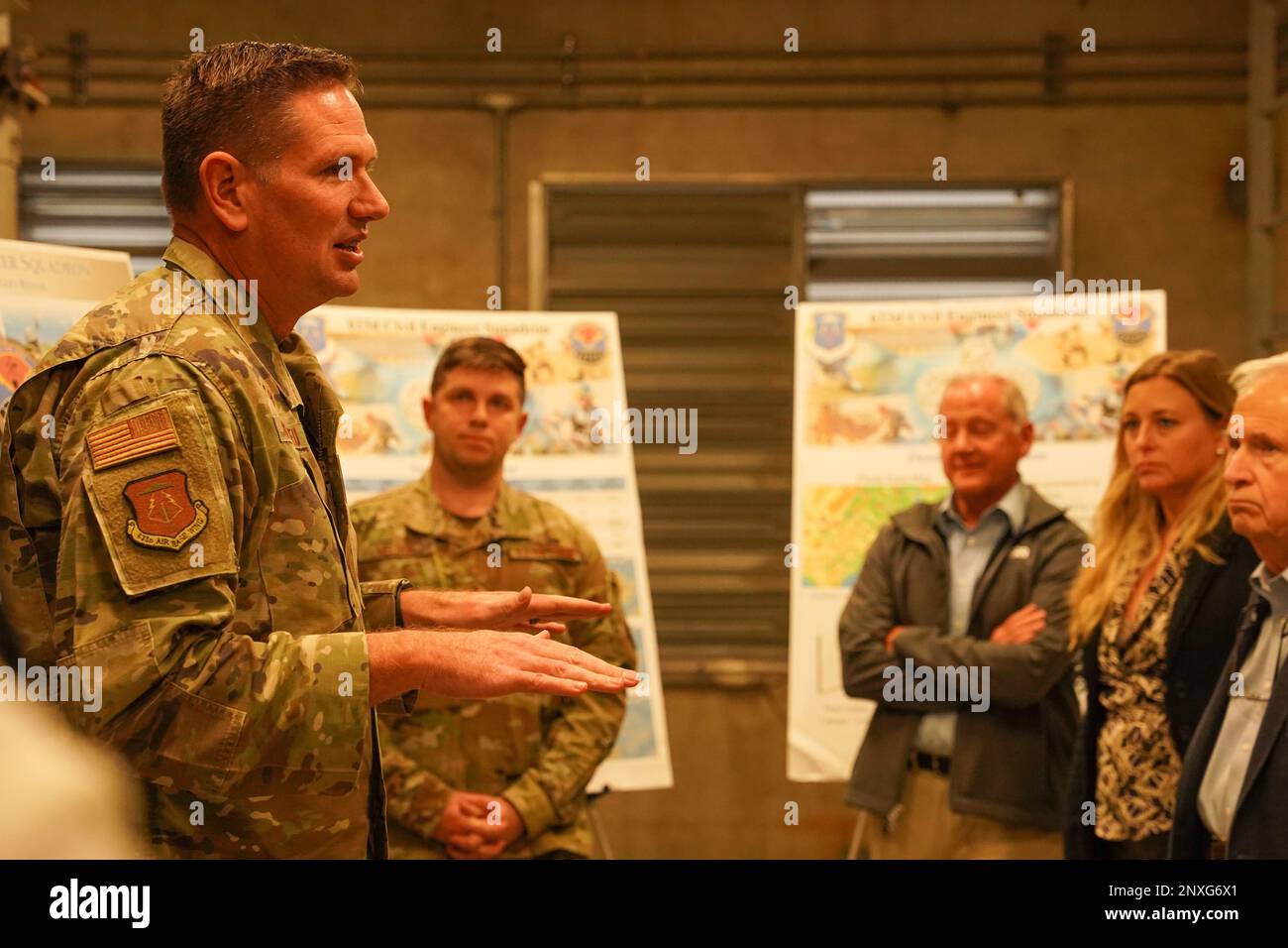 U.S. Air Force Col. Gregory Beaulieu, 633rd Air Base Wing, commander ...