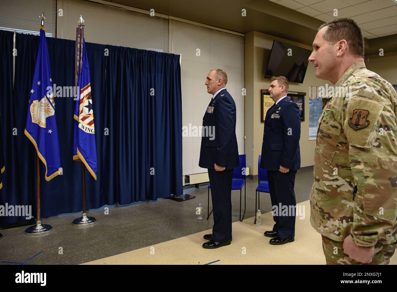 U.S. Air Force Lt. Col. David Sowers, 110th Wing Operations Group ...
