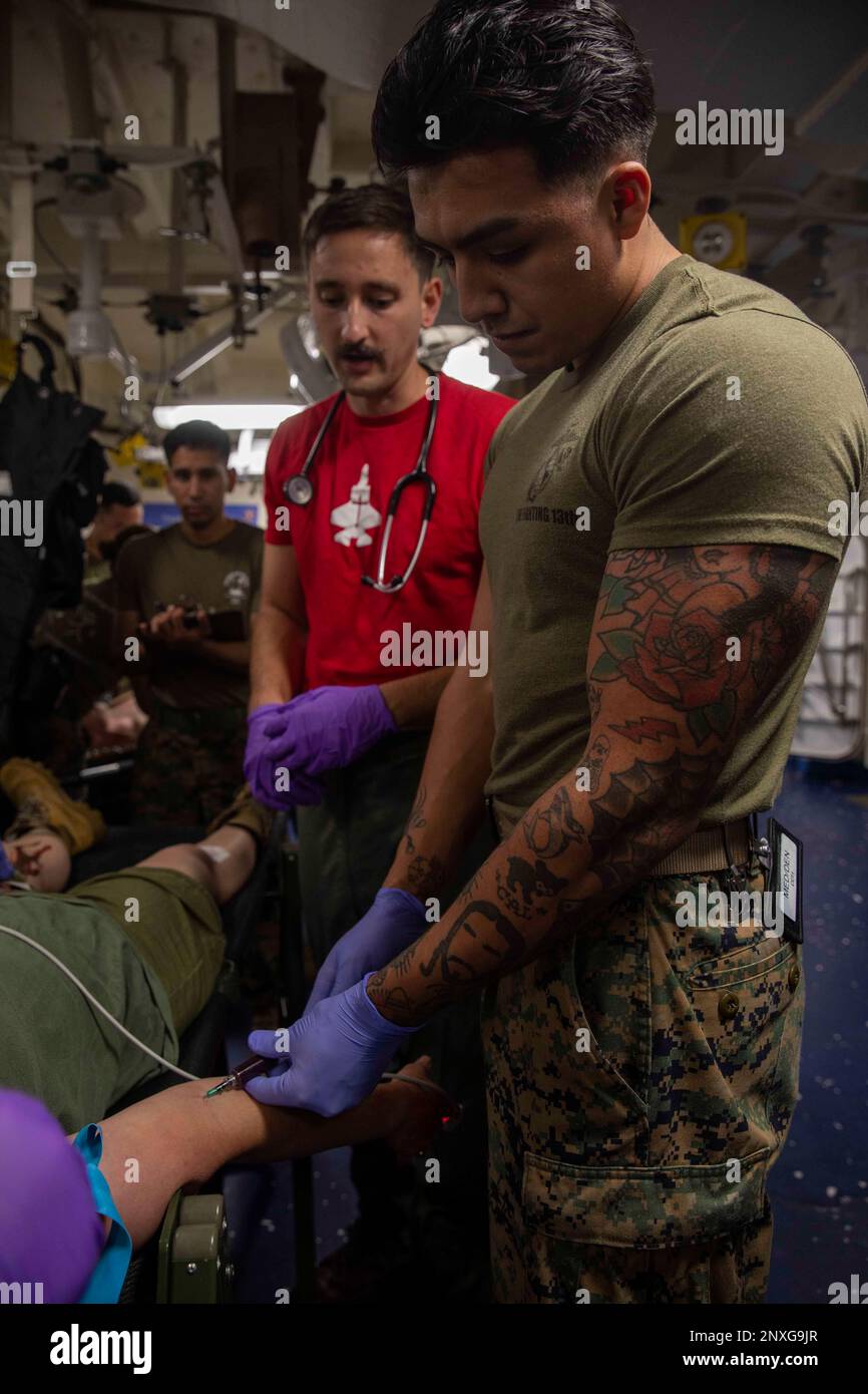 230120-N-VS068-1071 Hospital Corpsman 3rd Class Josh Mosqueda, assigned ...