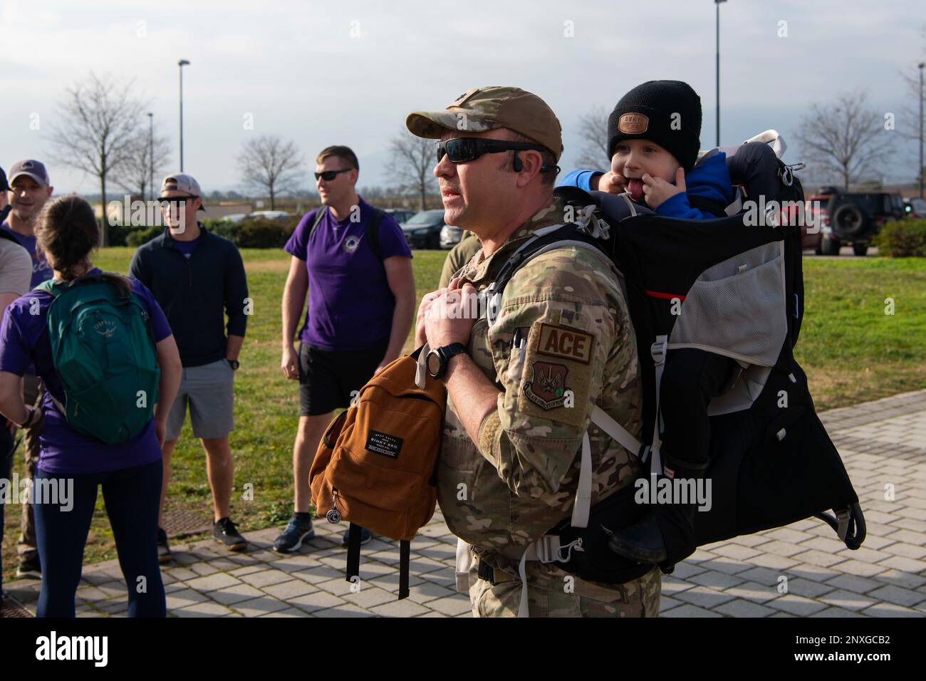 U.S. Air Force Lt. Col. Ernest Webb, 31st Fighter Wing flight medicine ...