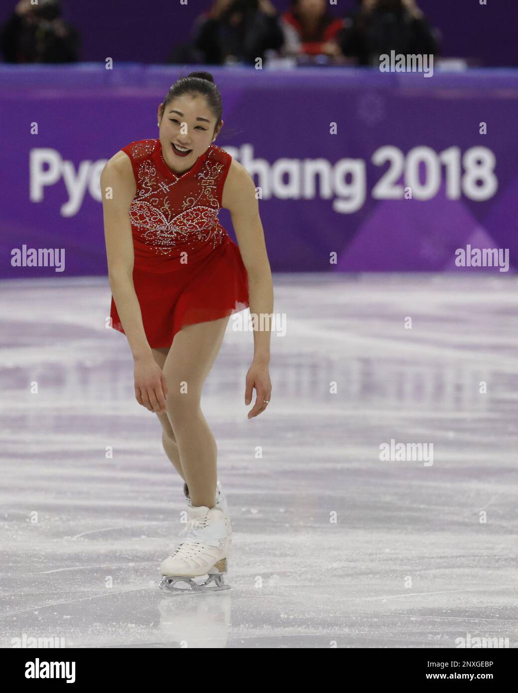 February 23, 2018 - Pyeongchang, KOREA - Mirai Nagasu of the United ...