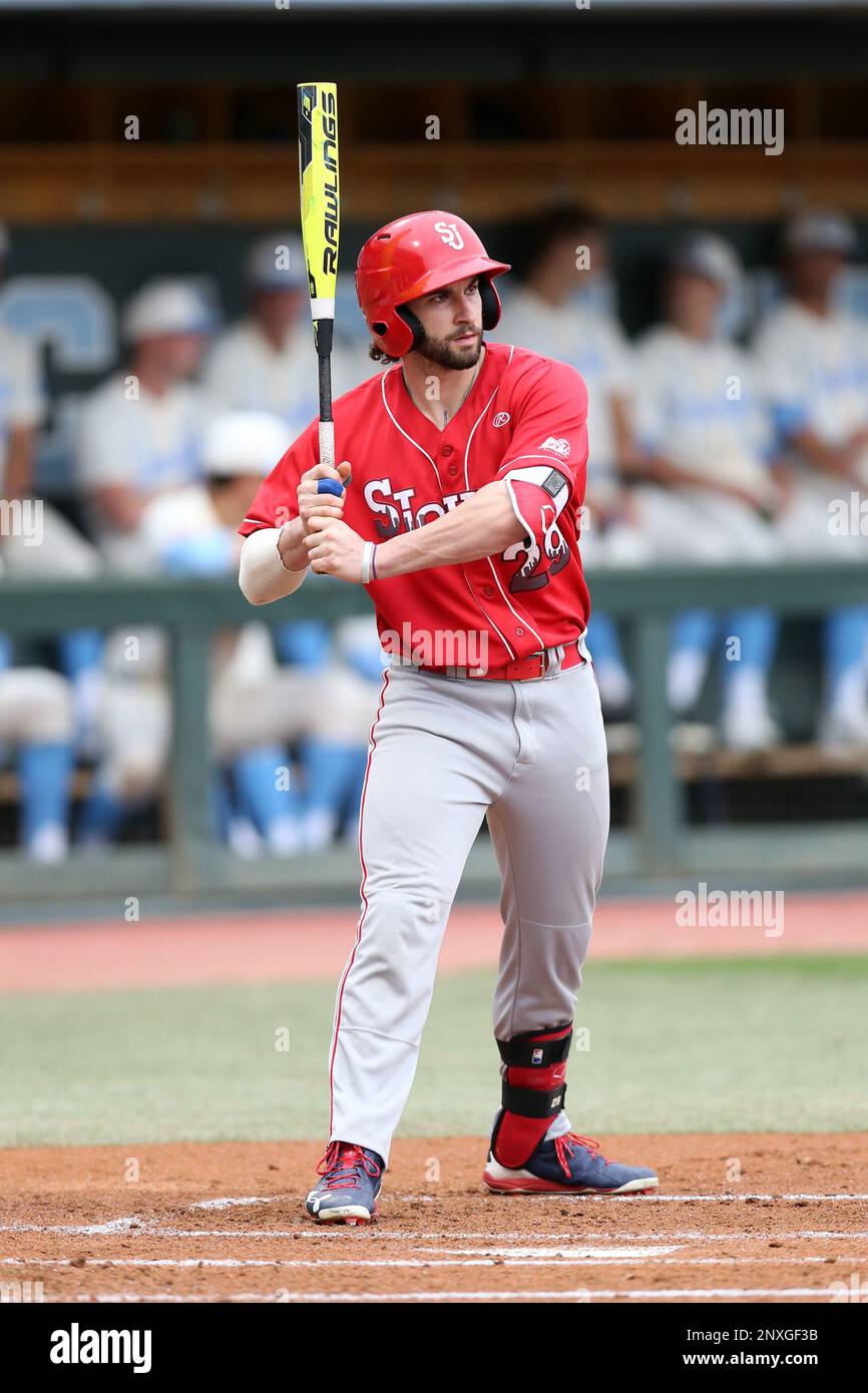CHAPEL HILL, NC - FEBRUARY 21: Saint John's Anthony Brocato during the ...