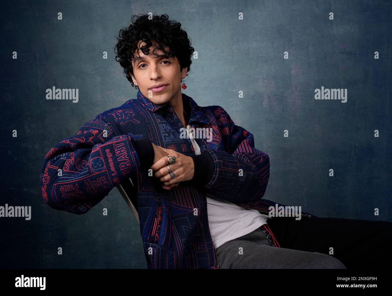 Sebastian Chacon, a cast member in the Amazon streaming miniseries ...