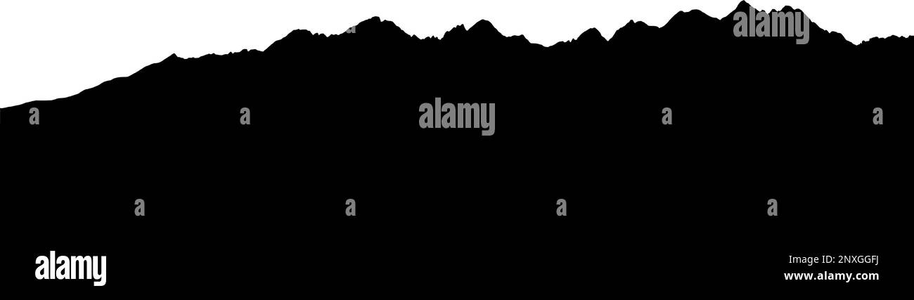 Tatra mountain view Stock Vector Images - Alamy