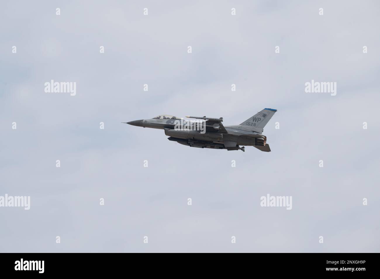 A 35th Fighter Squadron (FS) F-16 Fighting Falcon takes off during a ...