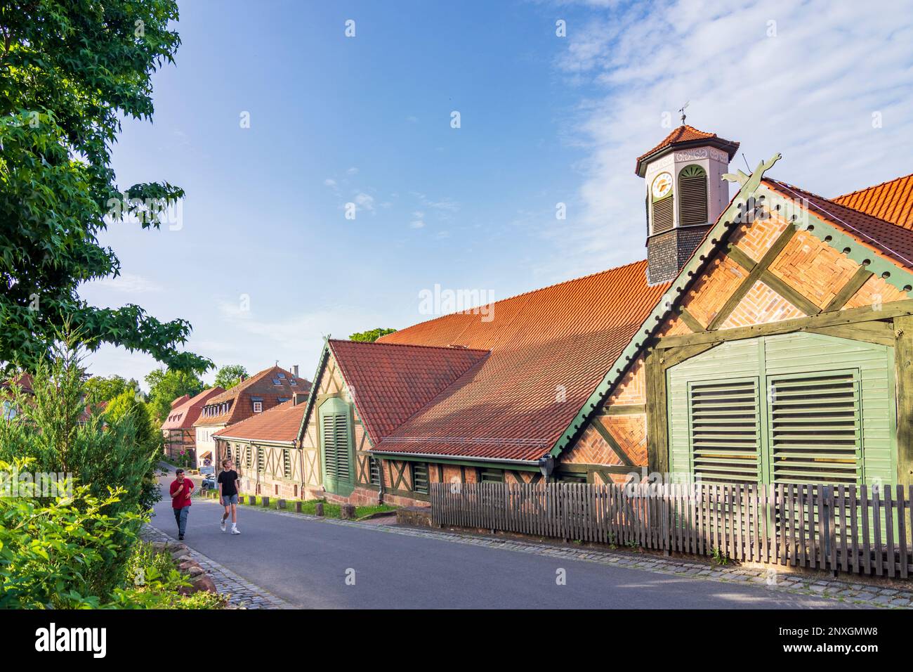 Schlitz (Vogelsbergkreis): house Ökonomiegebäude of Schloss Hallenburg ...