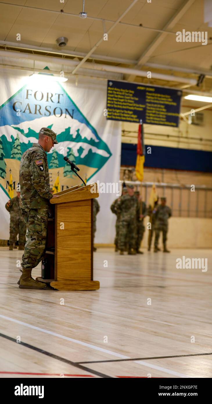 Command Sgt. Maj. Nicholas Paske, incoming senior enlisted leader of ...