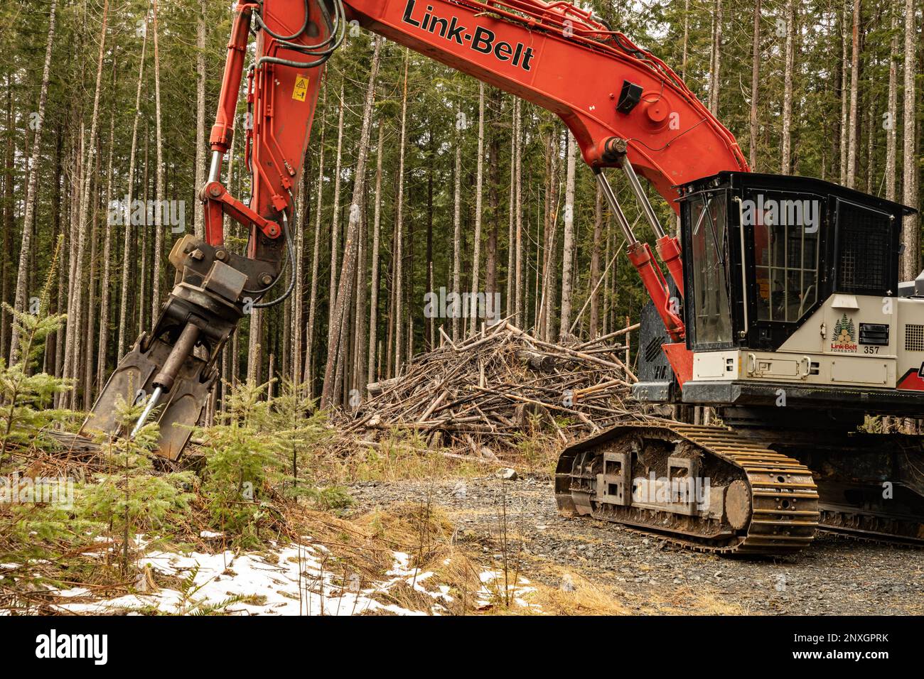 Forestery machinery hi-res stock photography and images - Alamy