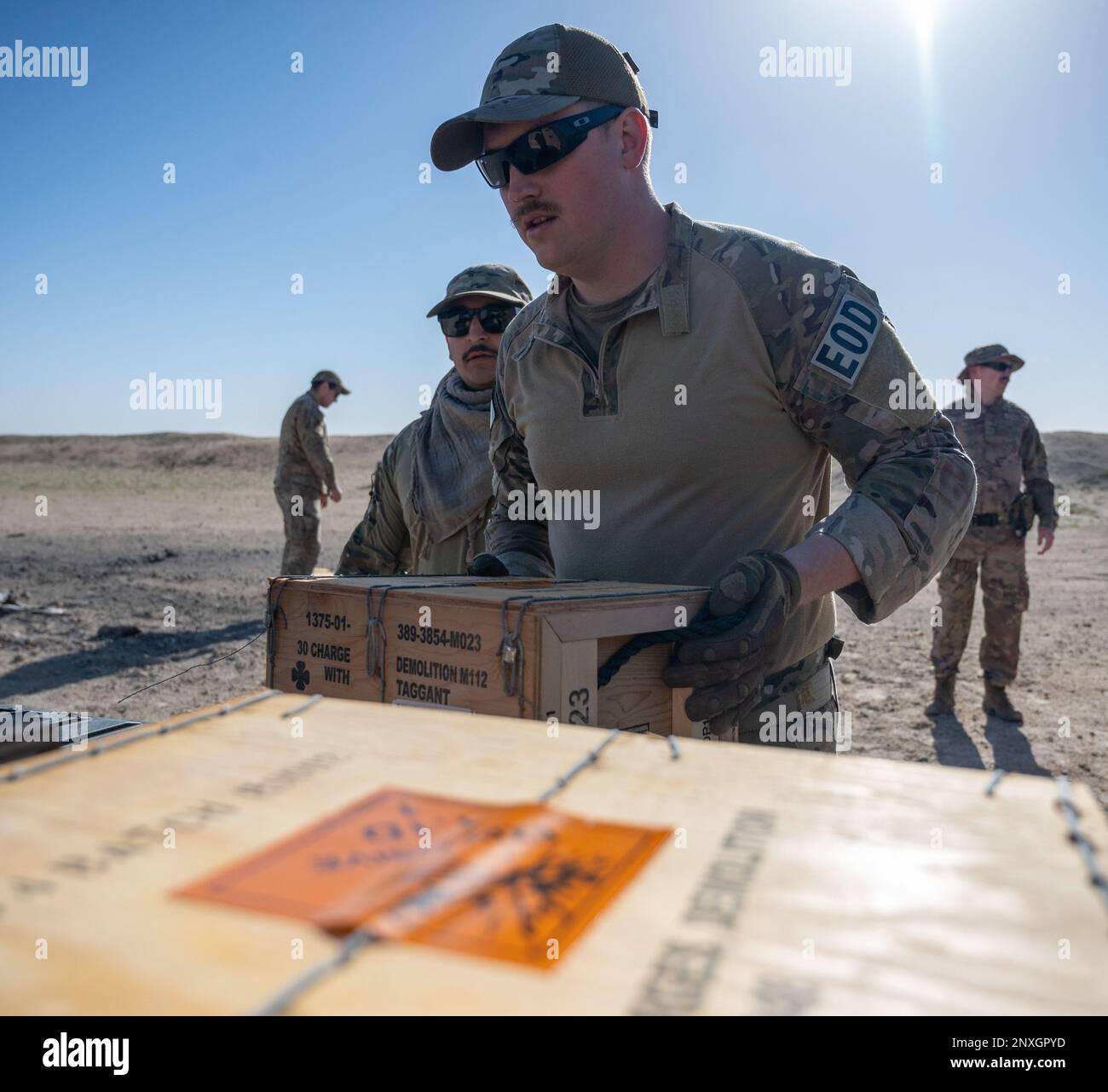 U.S. Air Force Staff Sgt. Travis Bartholomew, a 386th Expeditionary ...