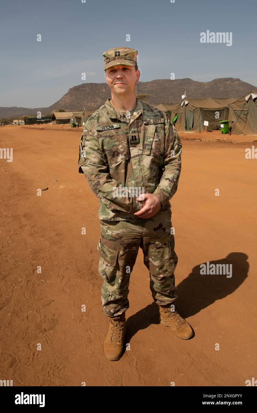 U.S. Army Capt. James Hogan is a medical plans and operations officer ...
