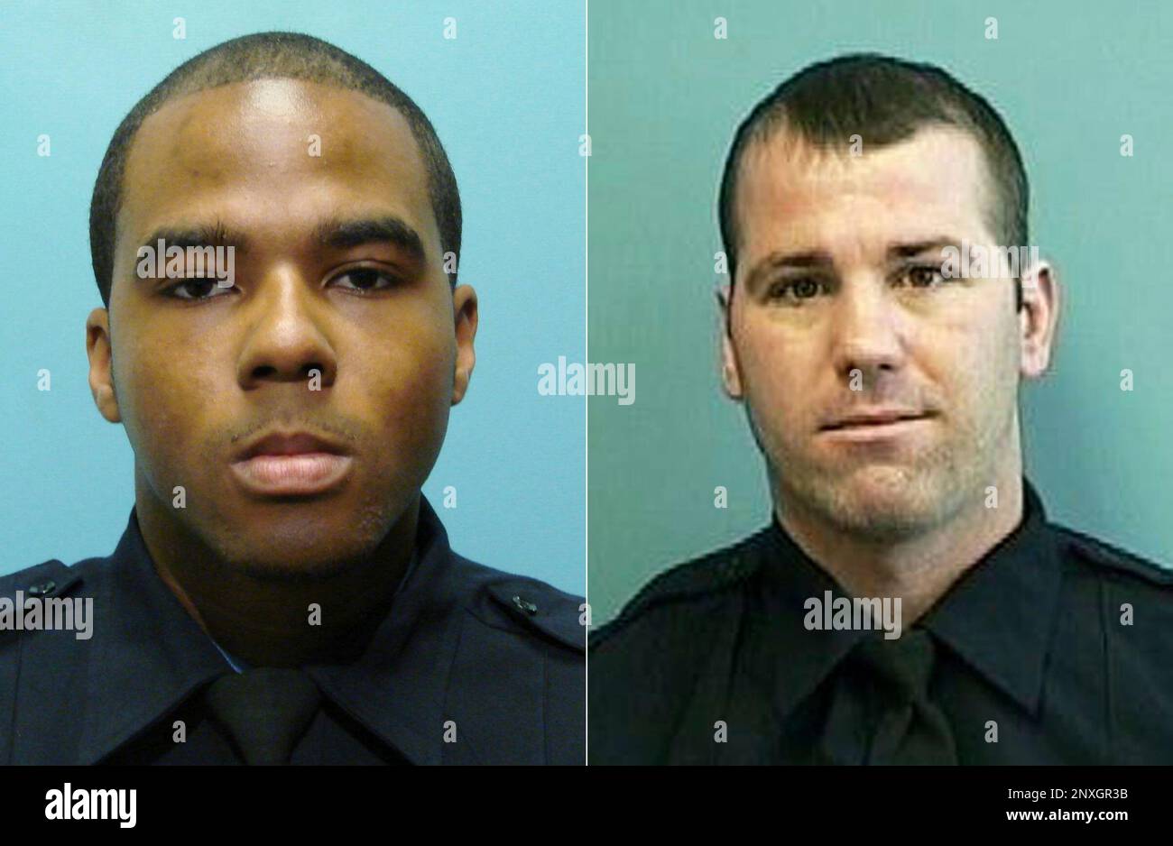 FILE - This photo combo from images provided by the Baltimore Police ...