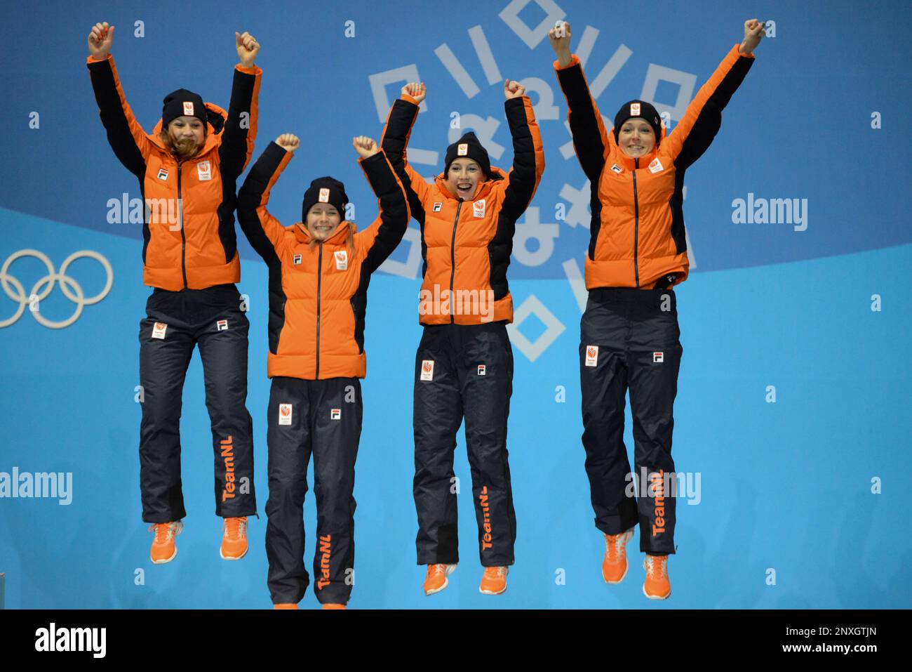 February 21, 2018 - Pyeongchang, South Korea - The Netherlands Ladies ...