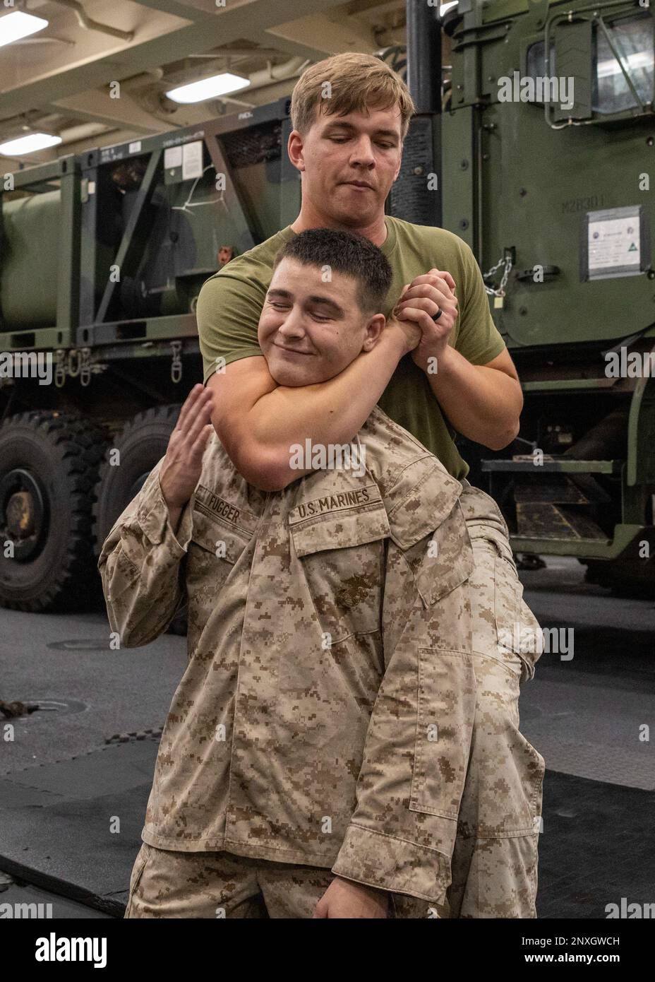 PACIFIC OCEAN (Jan. 2, 2023) – U.S. Marine Corps Sgt. Matthew Thompson ...