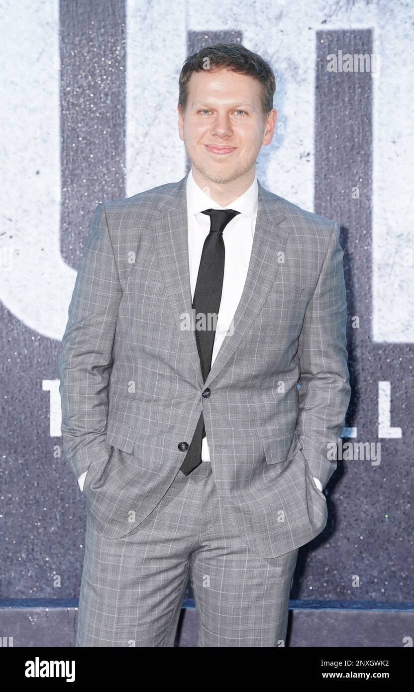Thomas Coombes arriving at the World premiere of Luther: The Fallen Sun ...