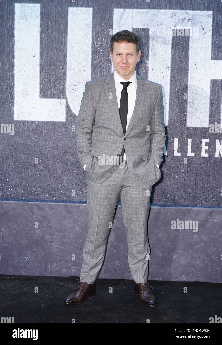 Thomas Coombes arriving at the World premiere of Luther: The Fallen Sun ...
