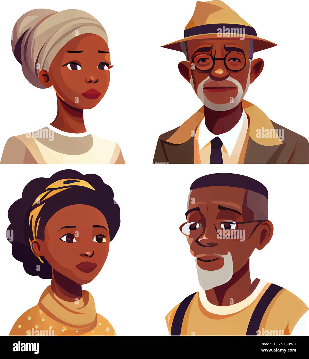 vector illustration of vector illustration of family prounly celebrate ...