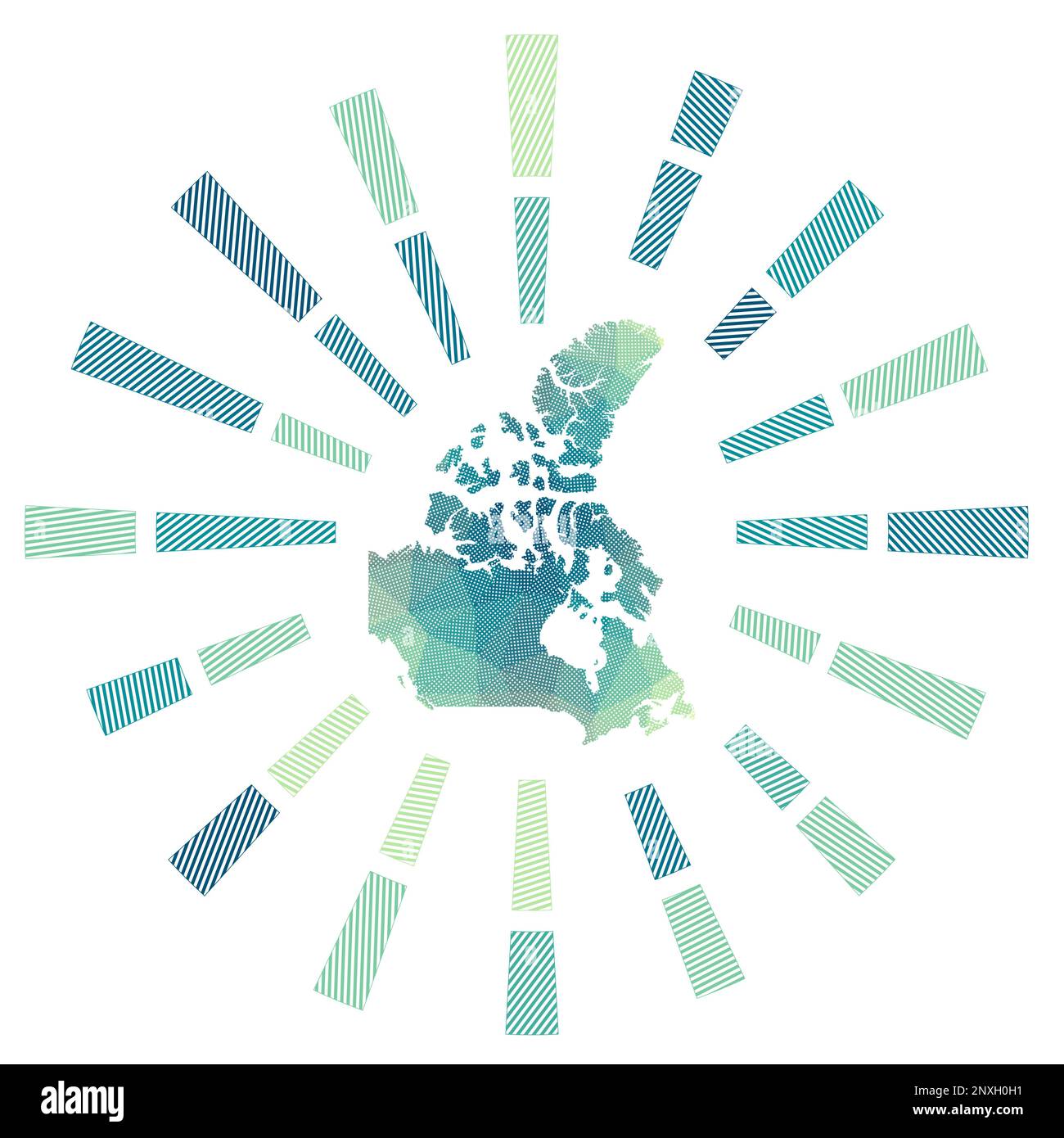 Ottawa vector outline map Cut Out Stock Images & Pictures - Alamy