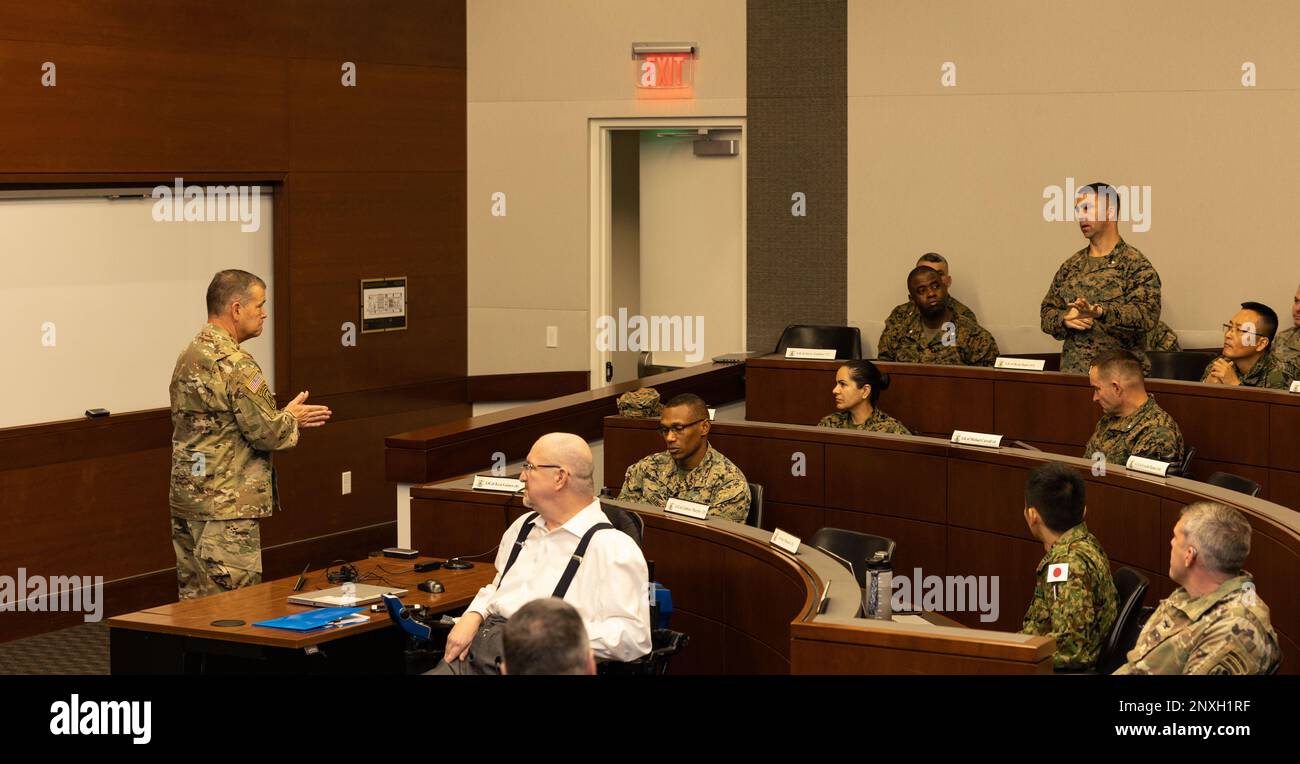 U.S. Army Gen. James H. Dickinson, the commander of U.S. Space Command ...