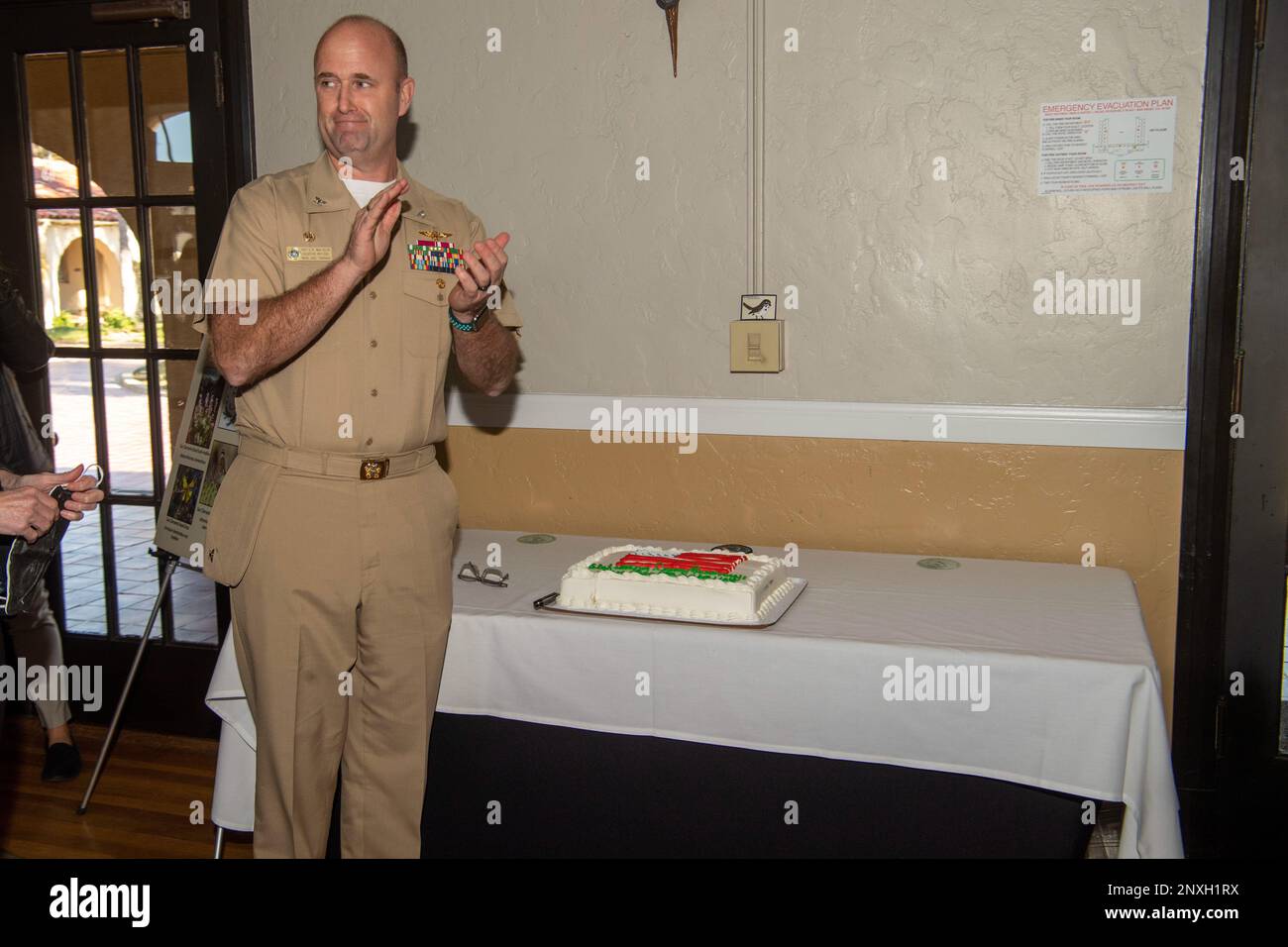 230124-N-EV253-1093 SAN DIEGO (Jan. 24, 2023) – Capt. Newt McKissick ...