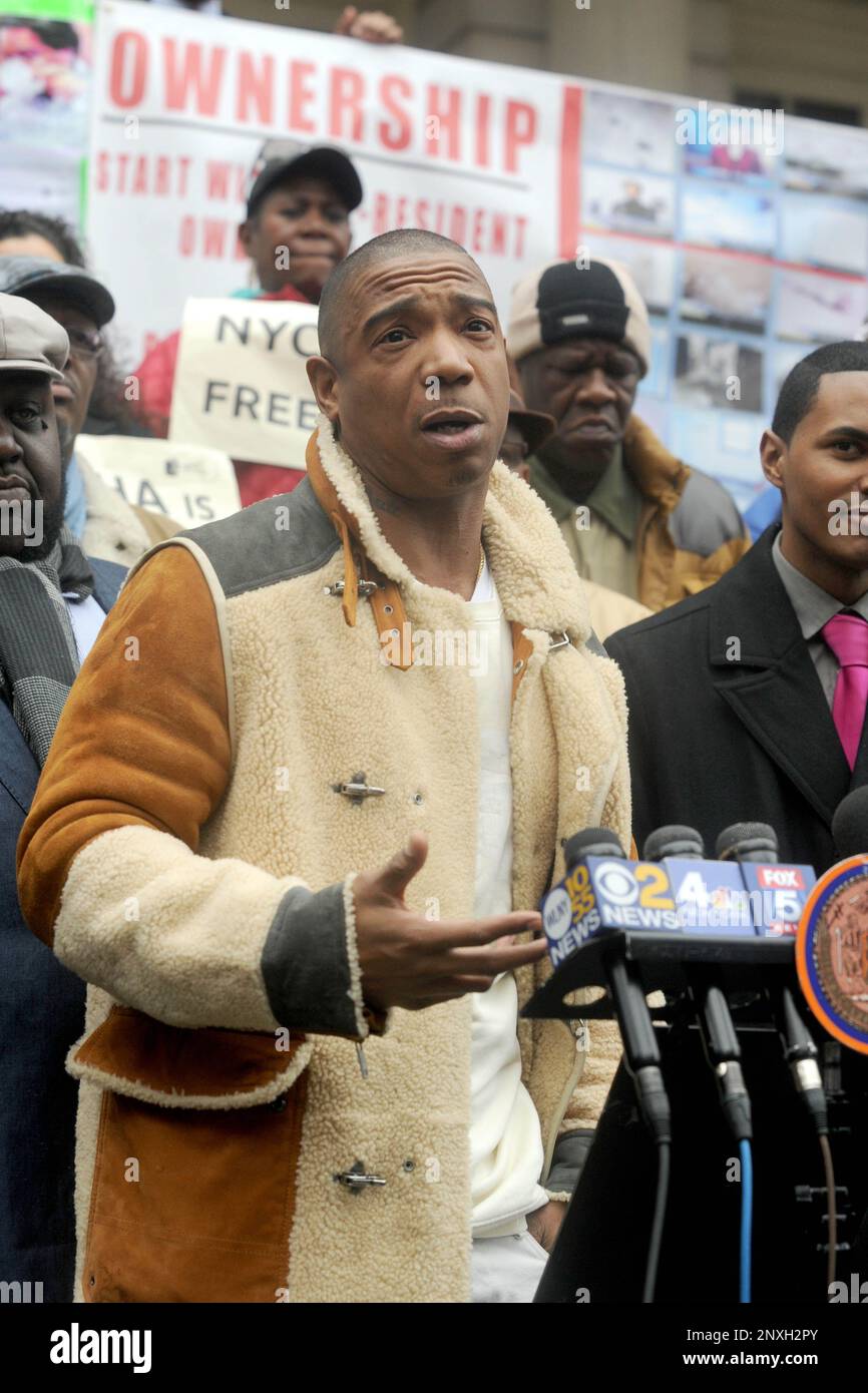 Photo by: Dennis Van Tine/STAR MAX/IPx20182/20/18Ja Rule joins NYCHA ...