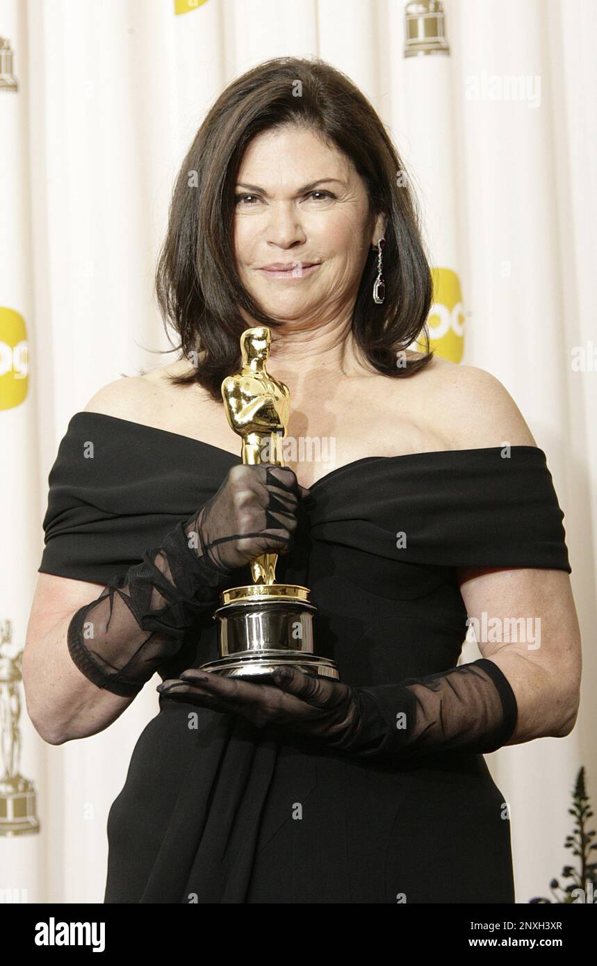 Costume designer Colleen Atwood, winner of the award for Best Costume ...