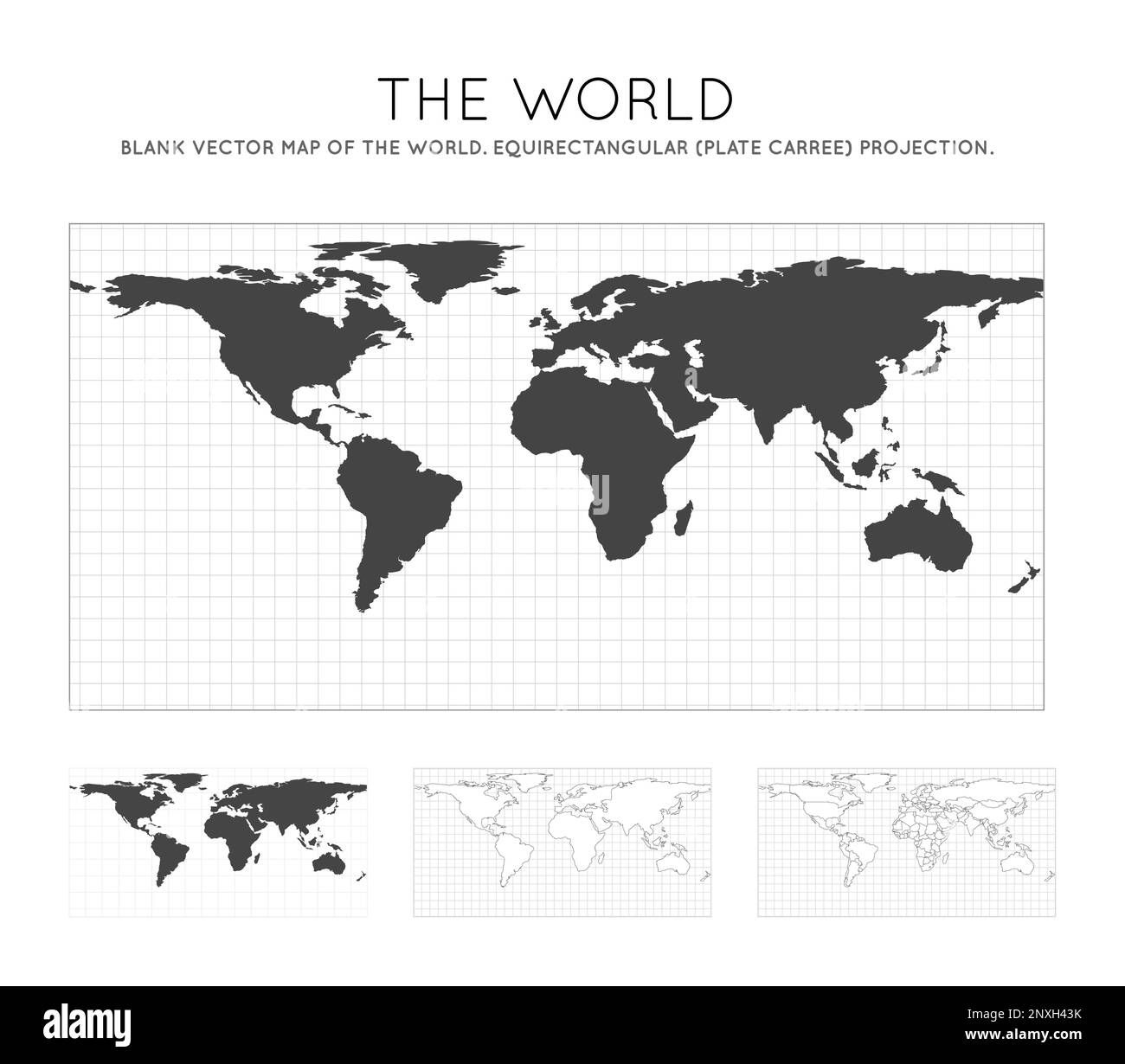 Map Of The World Equirectangular plate Carree Projection Globe With map-of-the-world-equirectangular-plate-carree-projection-globe-with