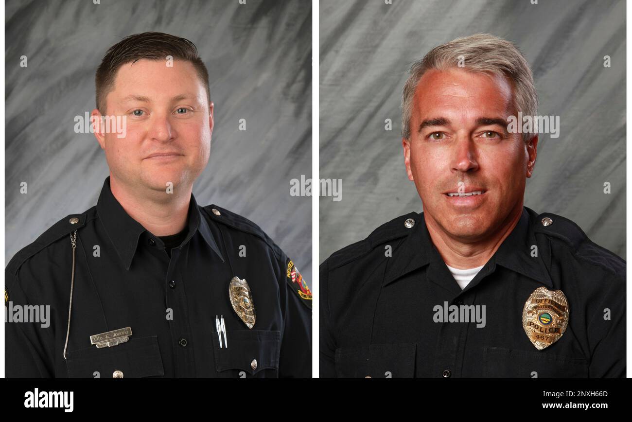 FILE - These undated file photos provided by the City of Westerville ...