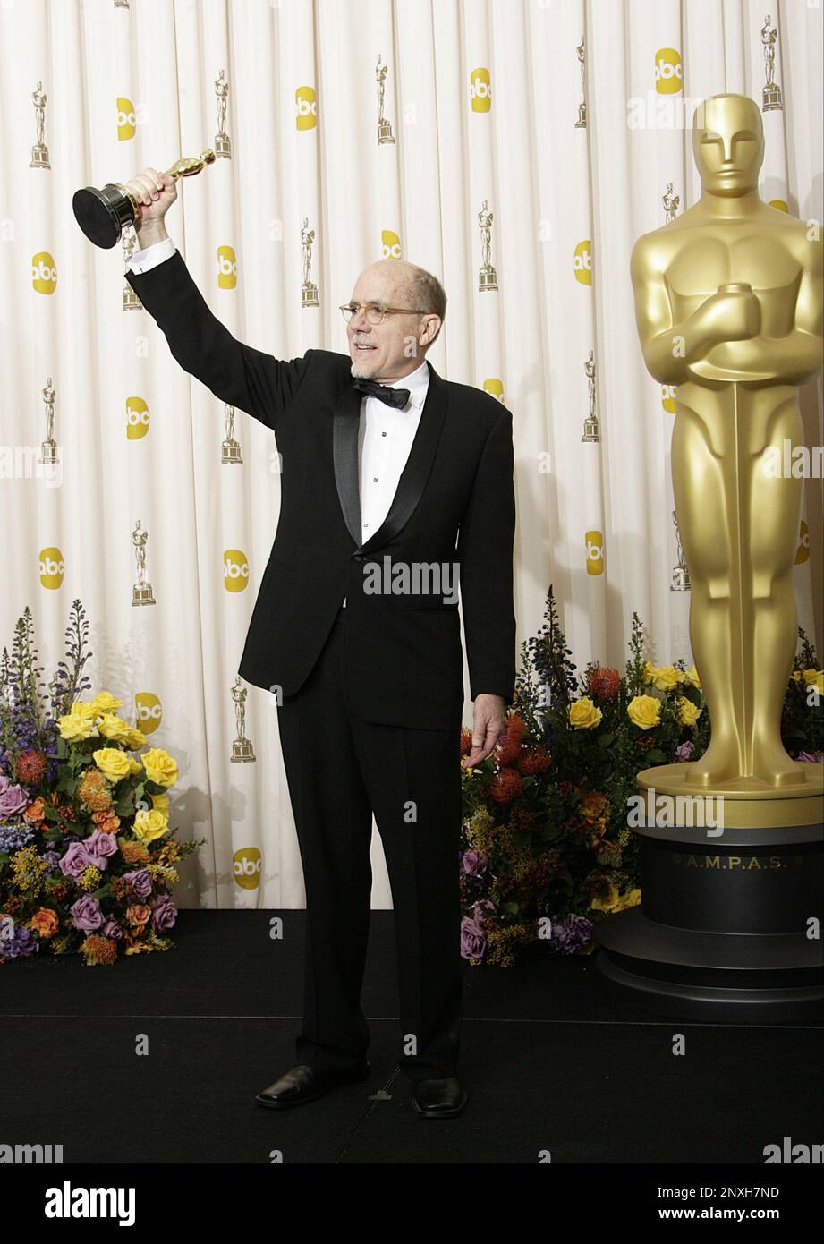 Sound editor Richard King accepts the award for Best Achievement in ...