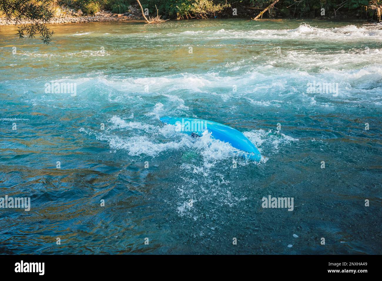 Canoe flip hi-res stock photography and images - Alamy
