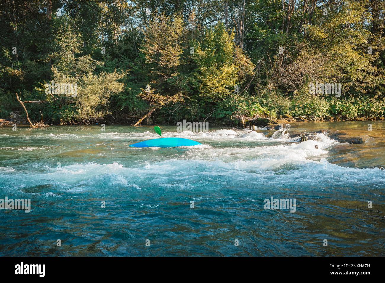 Canoe flip hi-res stock photography and images - Alamy