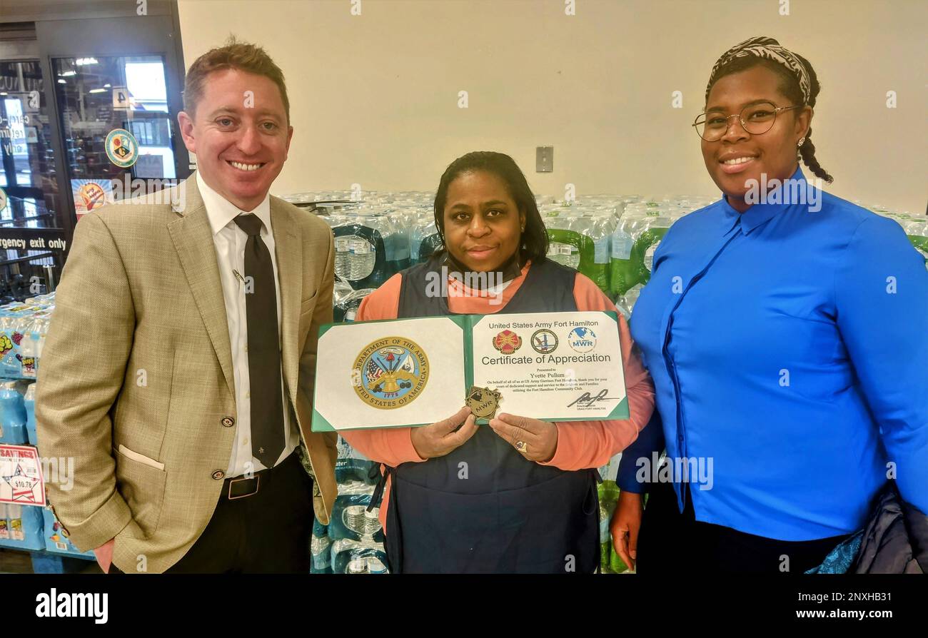 (Left to Right: Mr. Trevor Loew MWR Director, US Army Garrison Fort ...